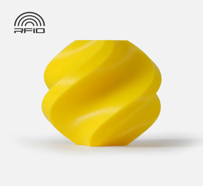 Bambu Lab ABS Filament - Yellow (With Spool) - Additive-X