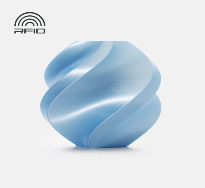 Bambu Lab PLA Silk+ Baby Blue - Additive-X