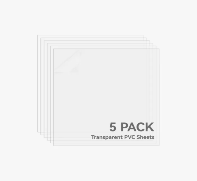 Bambu Lab 0.3mm Transparent PVC Sheet - Additive-X
