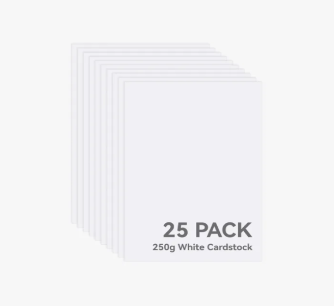 Bambu Lab A4 250g White Cardstock - Additive-X