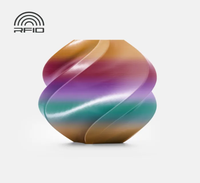 Bambu Lab PLA Silk Dual Colour - Dawn Radiance (With Spool) - Additive-X