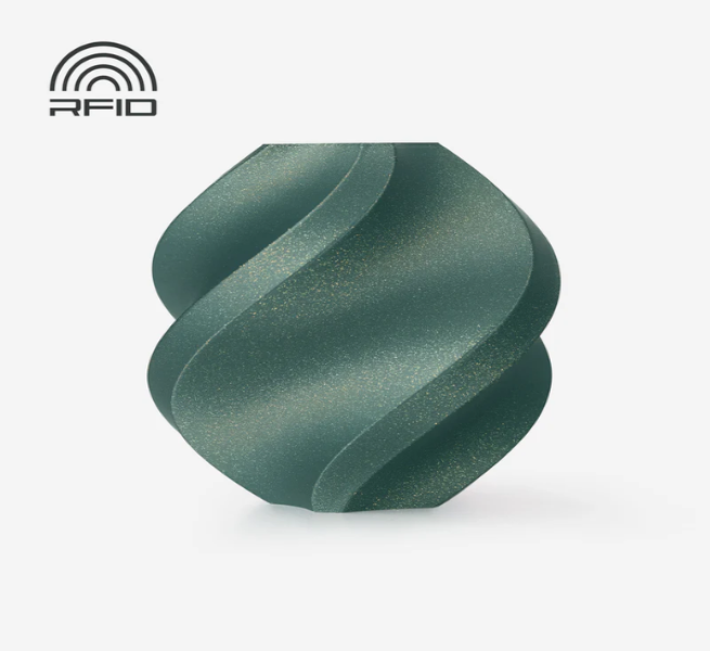 Bambu Lab PLA Galaxy Filament - Green (With Spool) - Additive-X