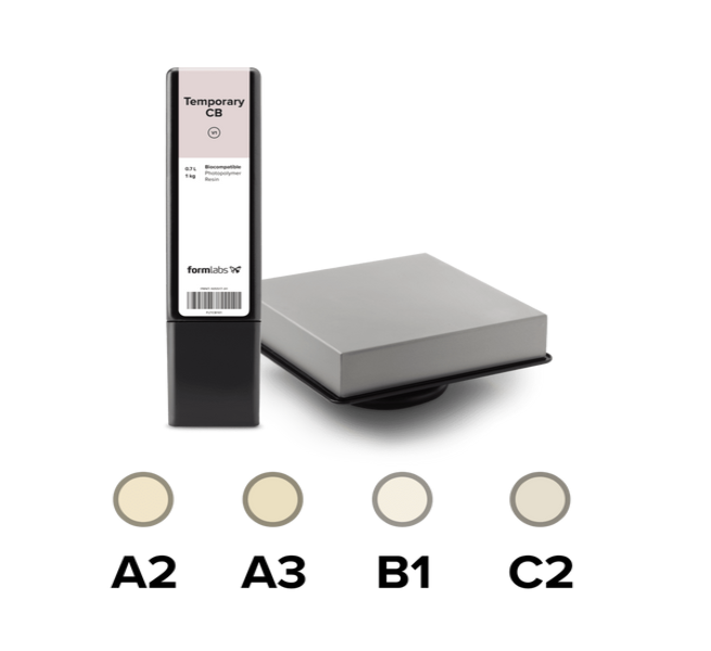 Formlabs Temporary CB Resin Starter Pack A2 - Additive-X
