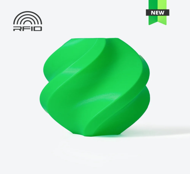Bambu Lab PLA Basic Filament - Bambu Green (With Spool) - Additive-X
