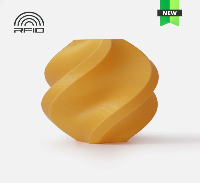 Bambu Lab PLA Basic Filament - Gold (With Spool) - Additive-X