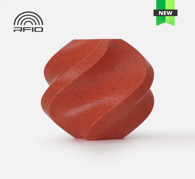 Bambu Lab PLA Marble Filament - Red Granite - Additive-X