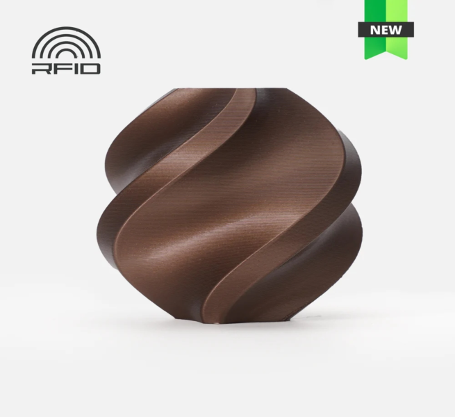 Bambu Lab PLA Metal Filament - Copper Brown Metallic - Additive-X
