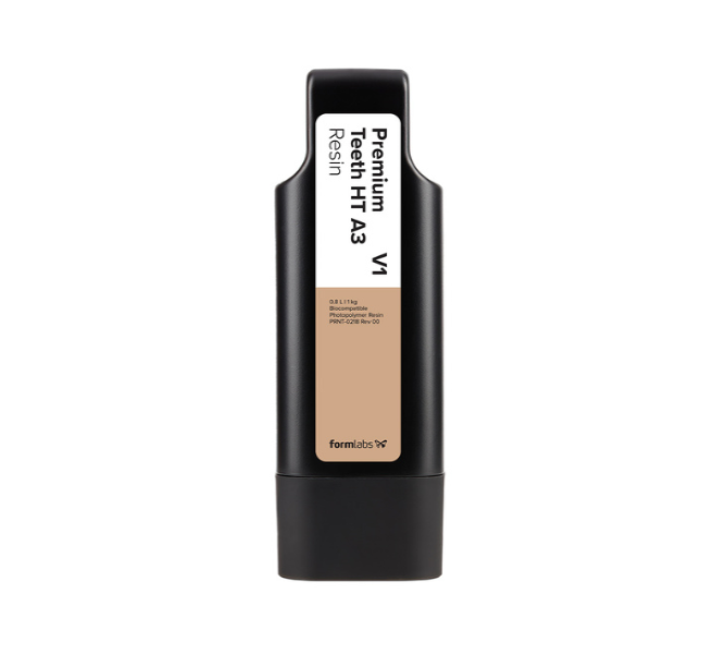 Formlabs Premium Teeth HT A3 Resin (Form 4B) 0.8L - Additive-X