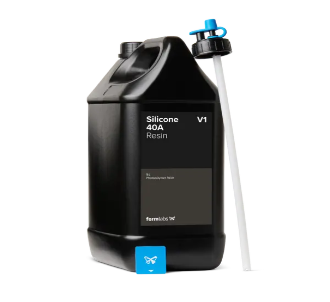 Formlabs Silicone 40A Resin (Form 3, Form 4) 5L - use with Resin Pump ...